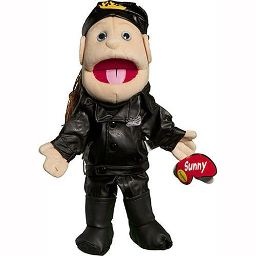Home › 14" Biker Girl In Leathers Puppet